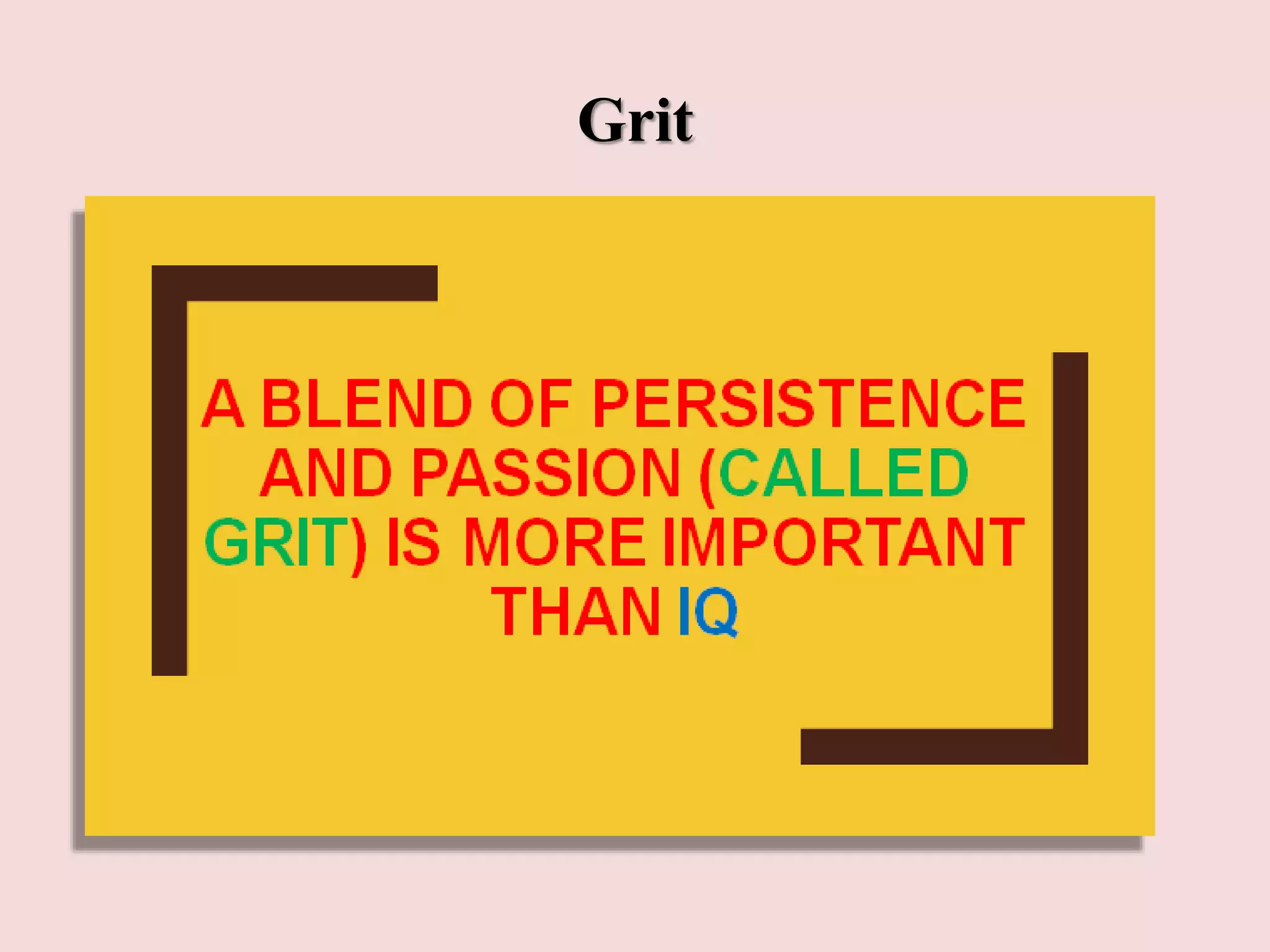 Grit | PPTX
