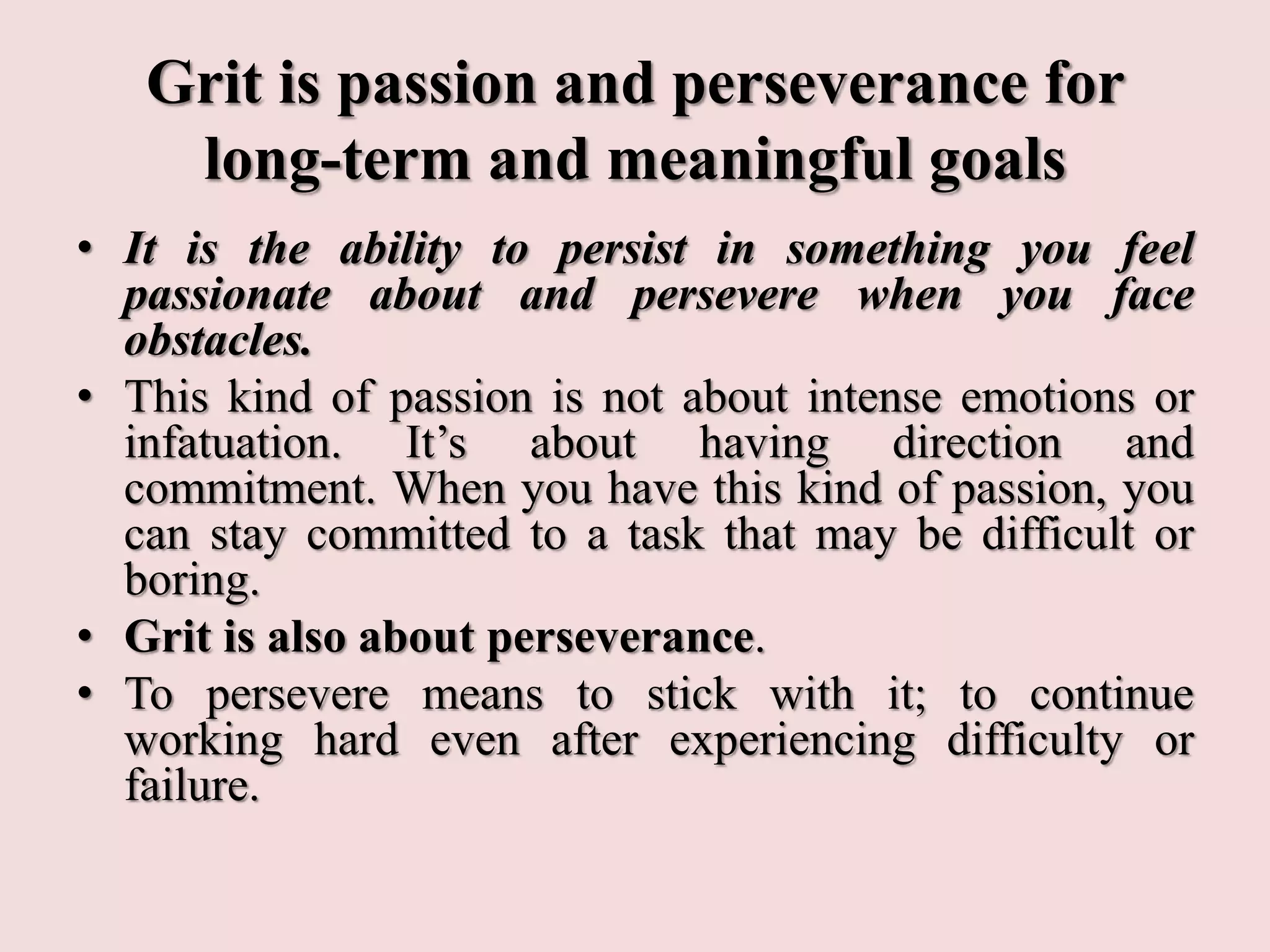 Grit | PPTX