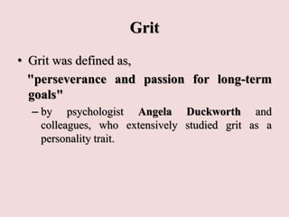 Grit Psychology