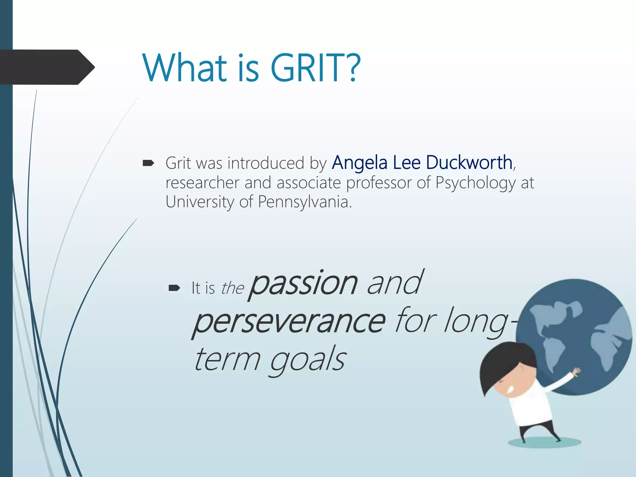 Grit and growth mindset | PPTX