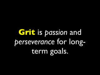 Grit and Growth Mindset | PDF