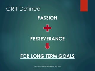 Grit and Resilience | PDF