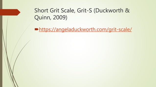 Grit and the Resonance Performance Model (RPM) | PPTX