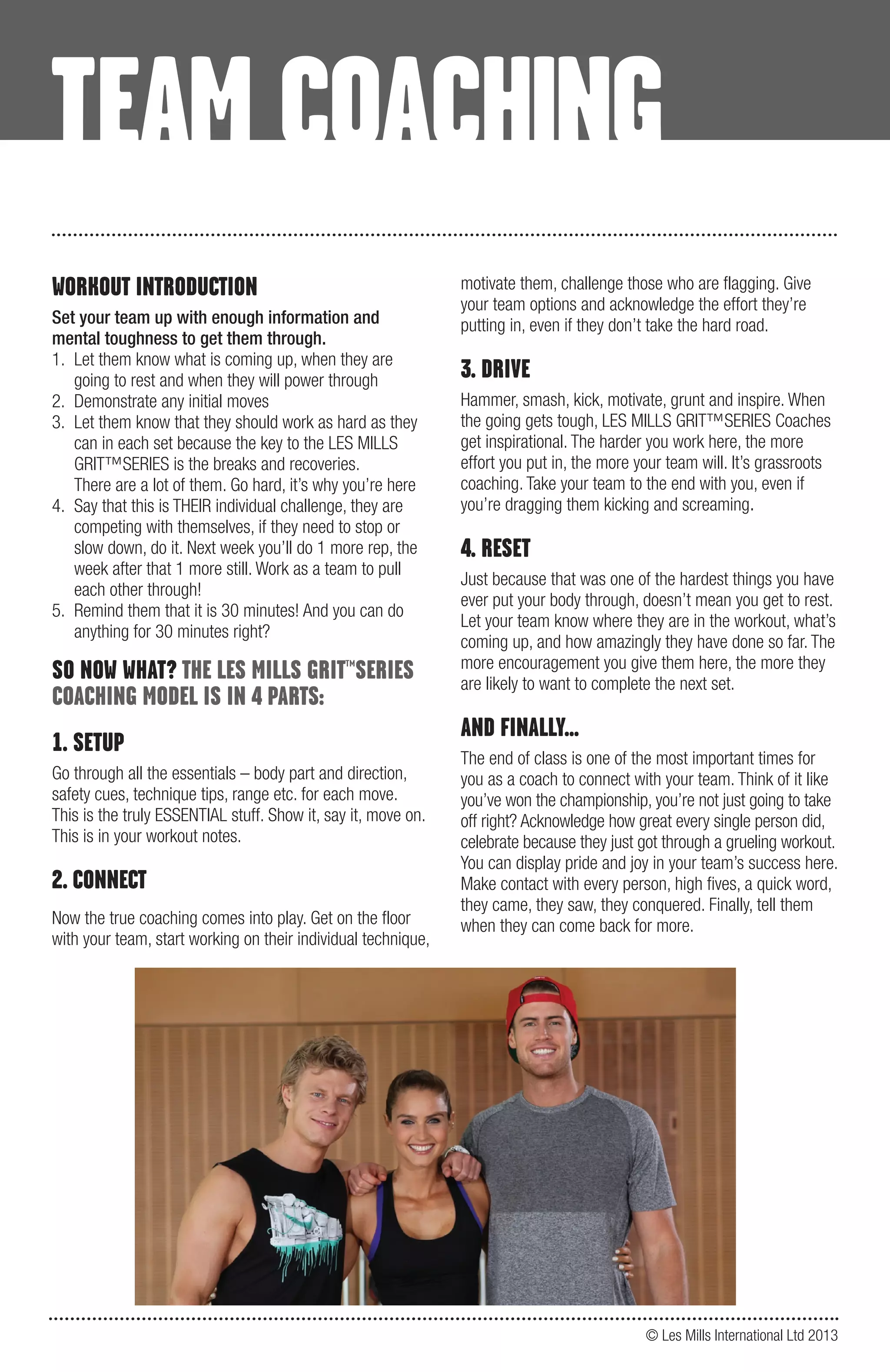 Grit cardio 02 choreography booklet | PDF