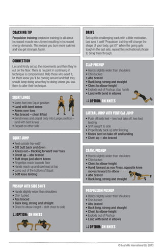 Grit cardio 02 choreography booklet | PDF
