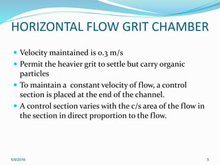 Grit chambers | PPTX