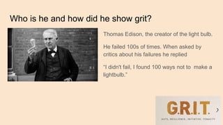Grit lesson | PPTX