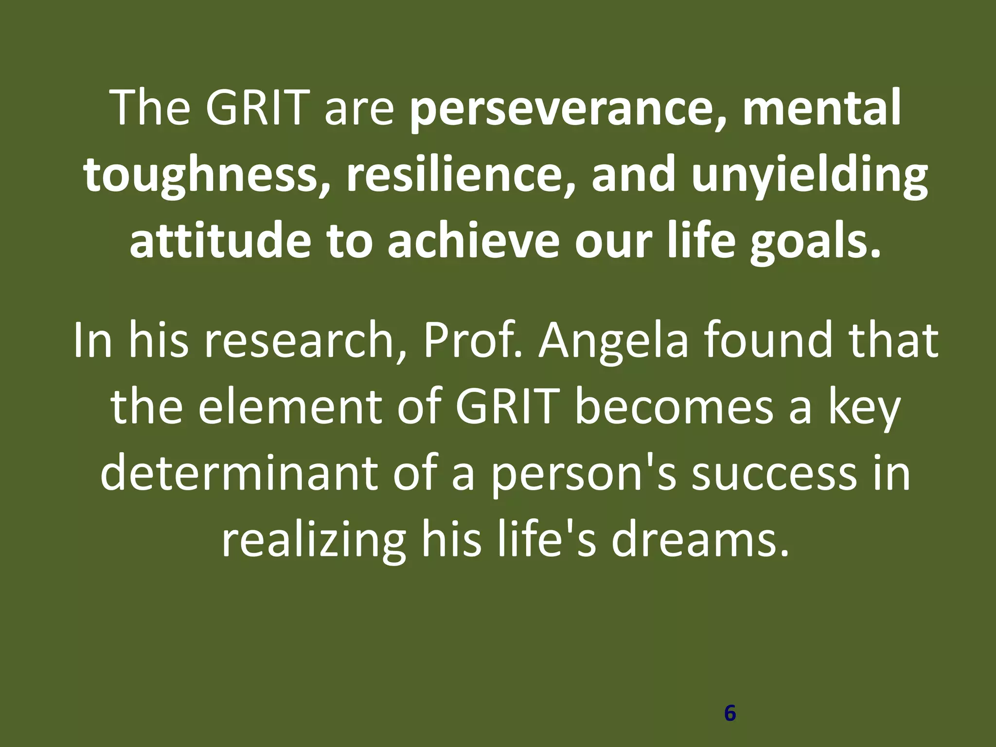 Grit ppt | PPTX