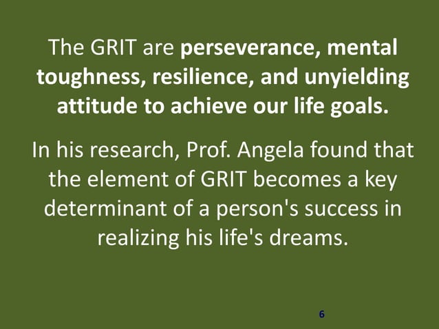 Grit ppt | PPTX