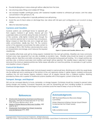 Grit System.pdf for removal of grit seperation | PDF