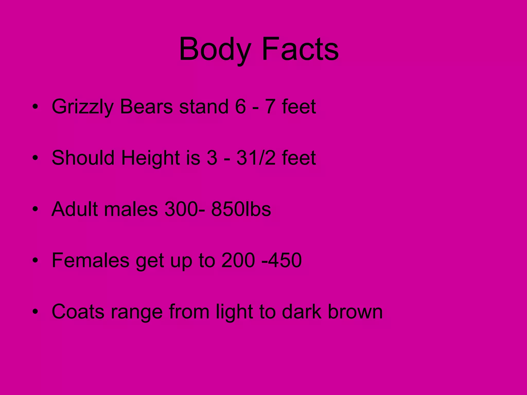 Grizzly bear devin felger 6 | PPT | Dogs | Pets