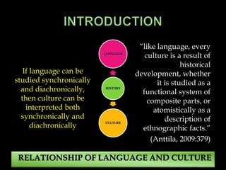 Genealogical Relationship of Language and Culture of South Halmahera ...