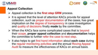 PSNP 4 Grievance redressing mechanism (GRM) | PPTX