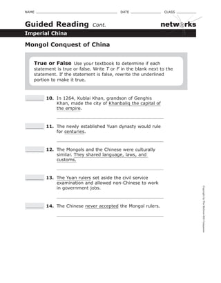 Gr mongols in china | PDF