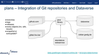 GRO.data - Dataverse in Göttingen (Dataverse Europe 2020) | PPTX
