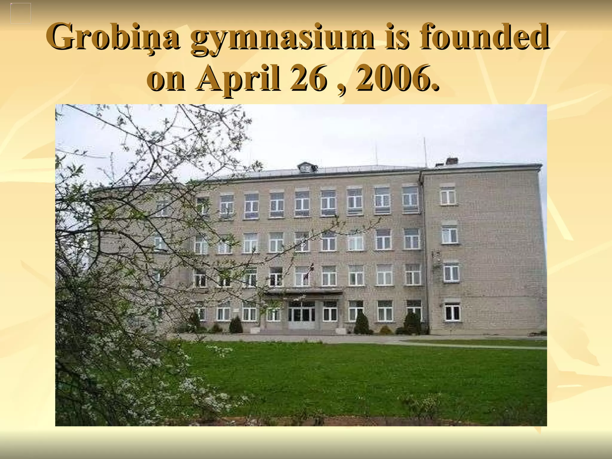 Grobinas gimnazija[1] | PPT | Secondary Education | Education