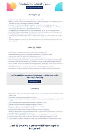 Grocery Delivery App | PDF | Logistics | Business