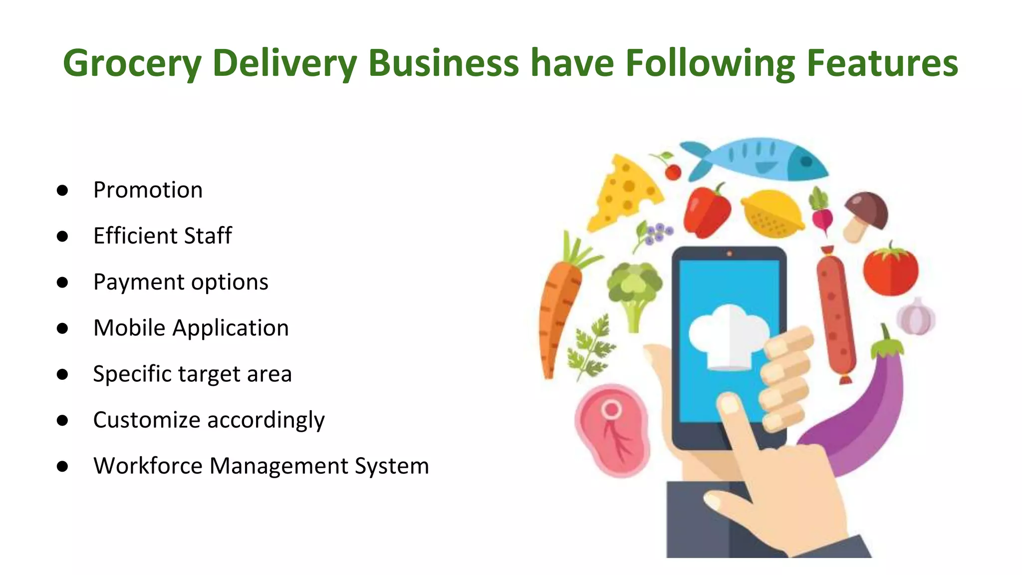 Grocery Delivery App Development | PPT