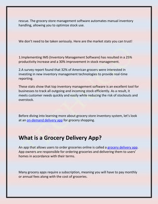 Grocery Inventory Management Software Development in 2023.pdf | Grocery ...