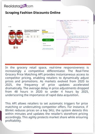 Grocery Price Comparison API for maximizing Retail Insights.pptx