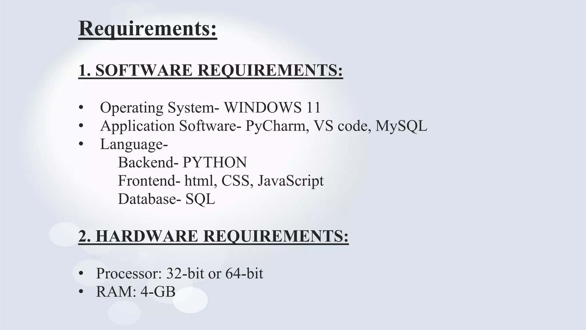 Grocery Store Application In Python Pptx