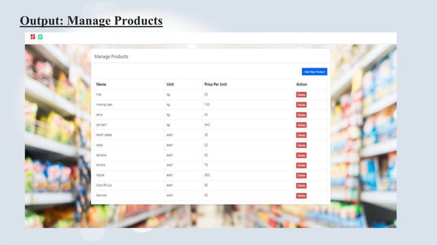 Grocery Store Application in Python.pptx