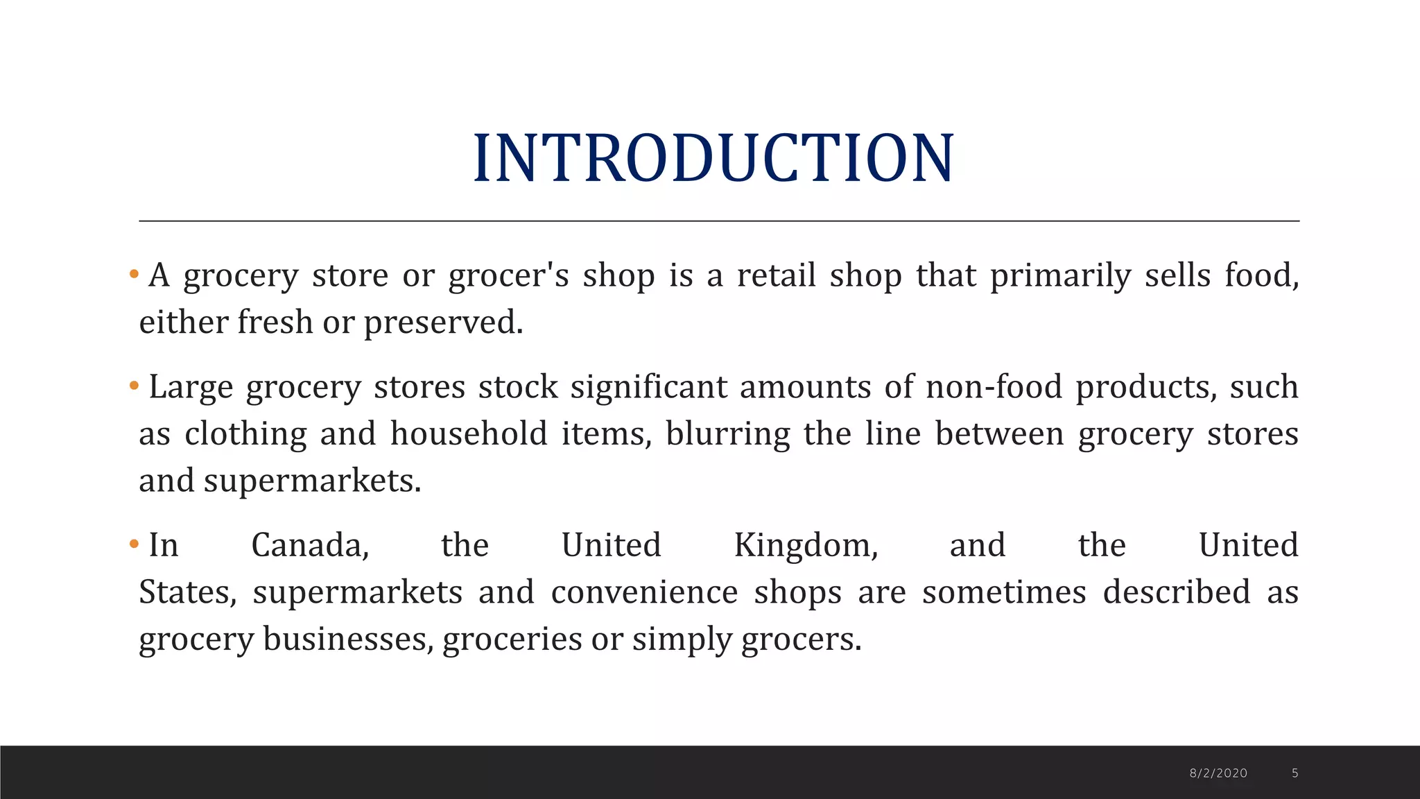Grocery store business plan | Entrepreneurship Business Idea | Grocery ...