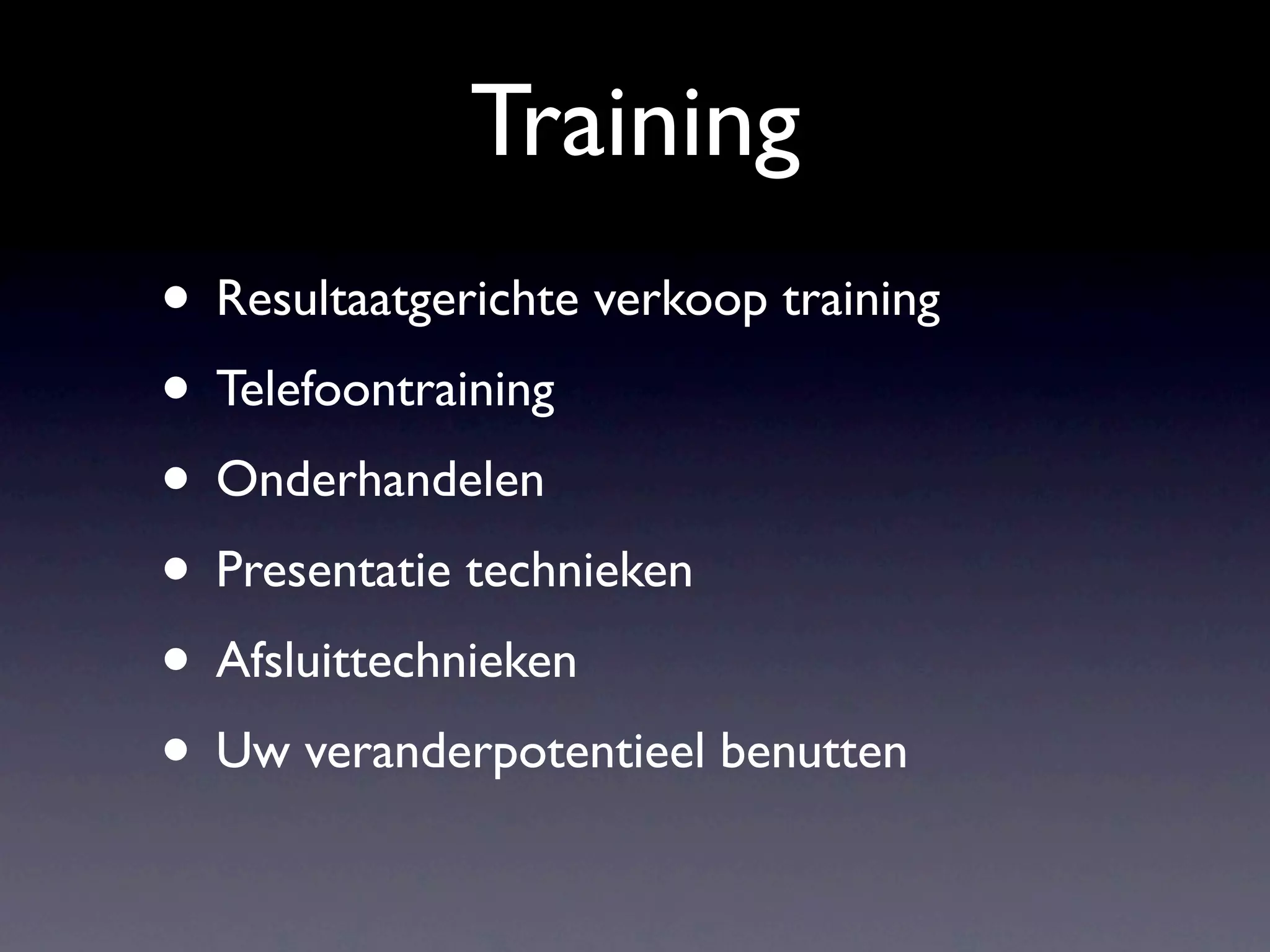 Groei voor continuiteit | PPT