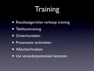 Groei voor continuiteit | PPT