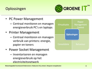 Groene IT | PPT