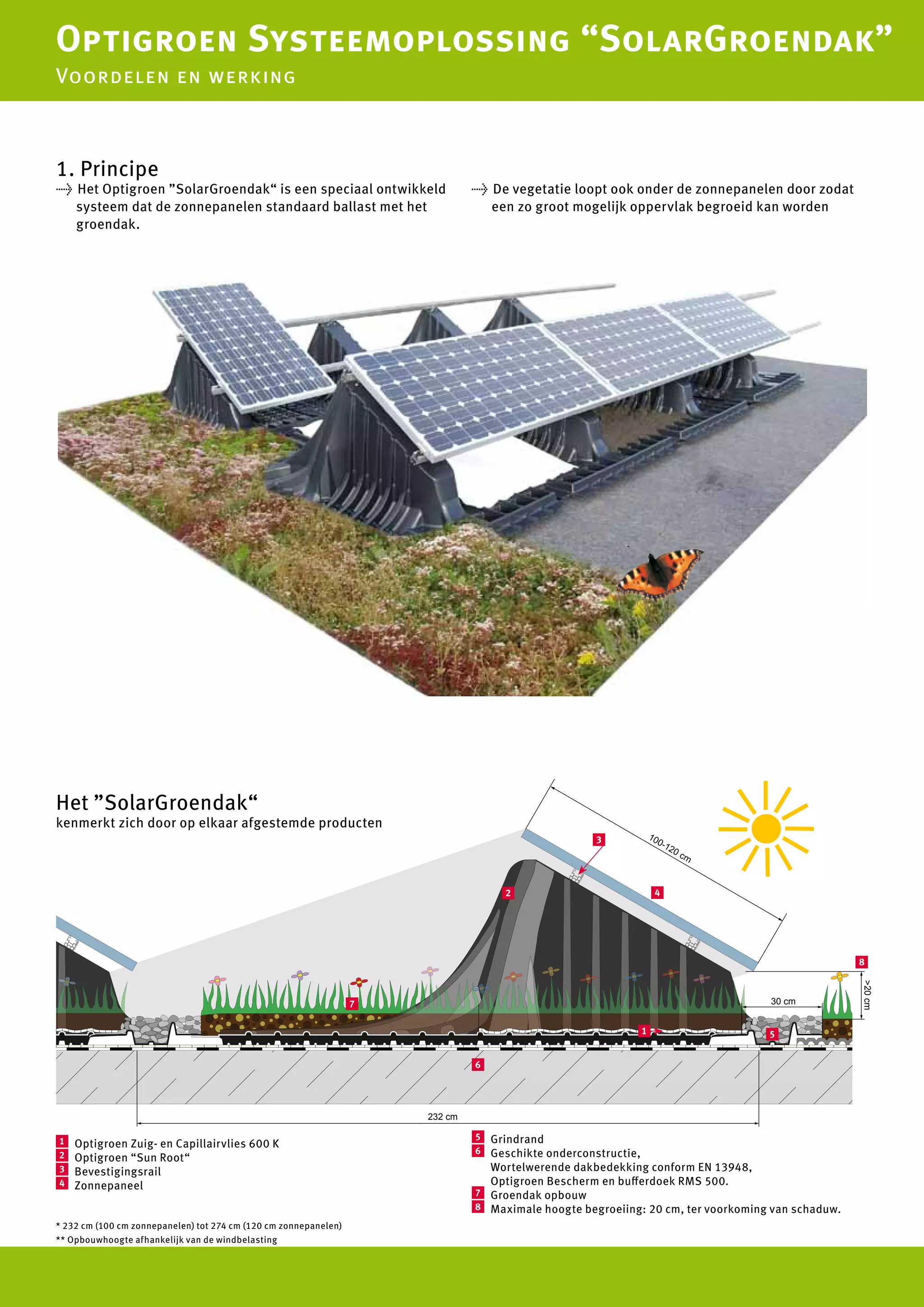 Duurzame combinatie van Groendaken en Zonne-Energie | PDF