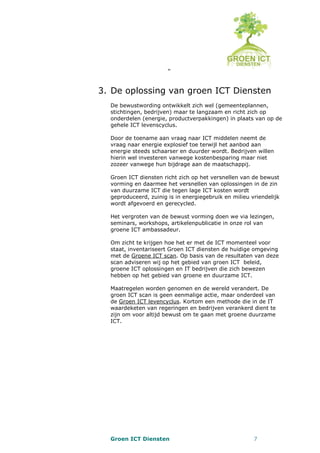 Groen ICT Leven Cyclus | PDF