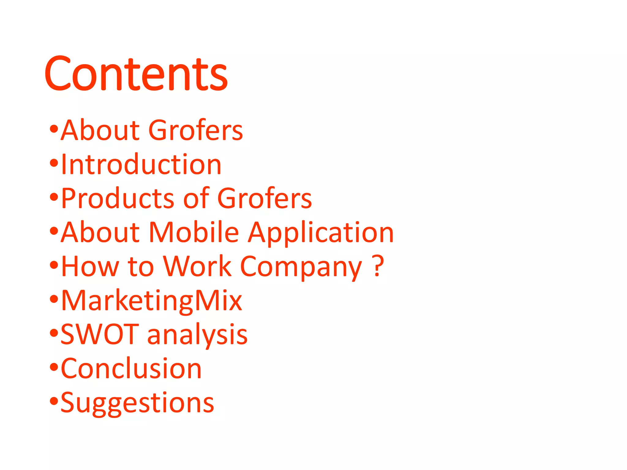 Grofers | PPT