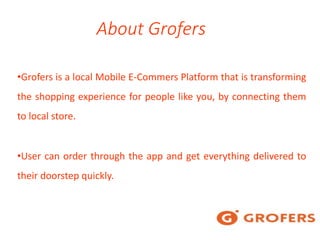 Grofers | PPTX