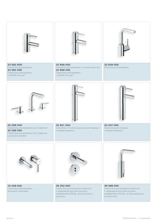 Grohe sanitary fittings_for_bathroom | PDF