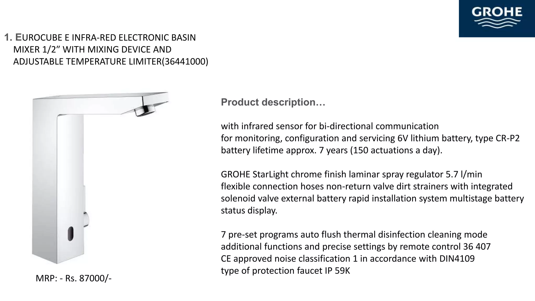 Grohe Sensor Faucet.pptx