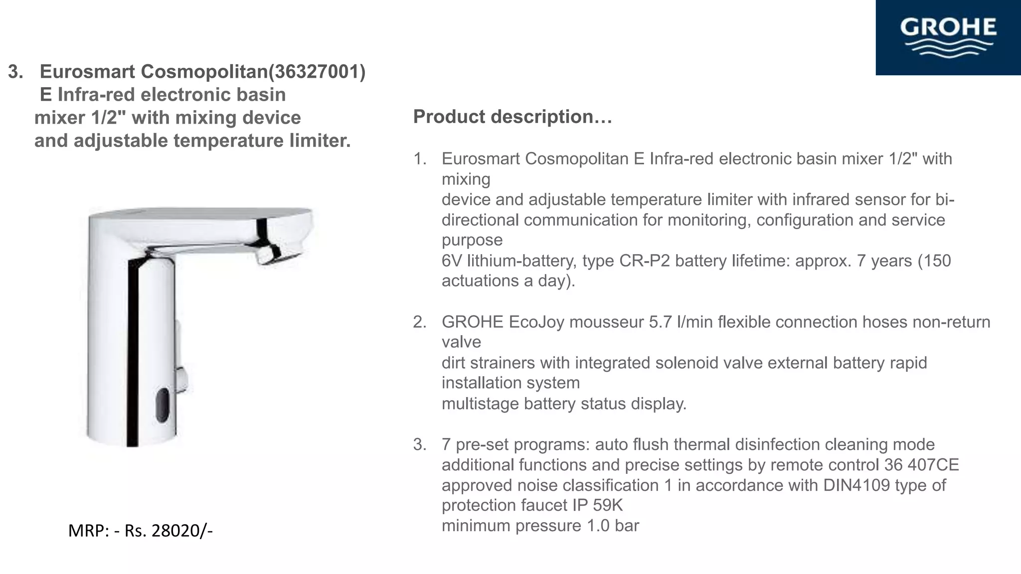Grohe Sensor Faucet.pptx