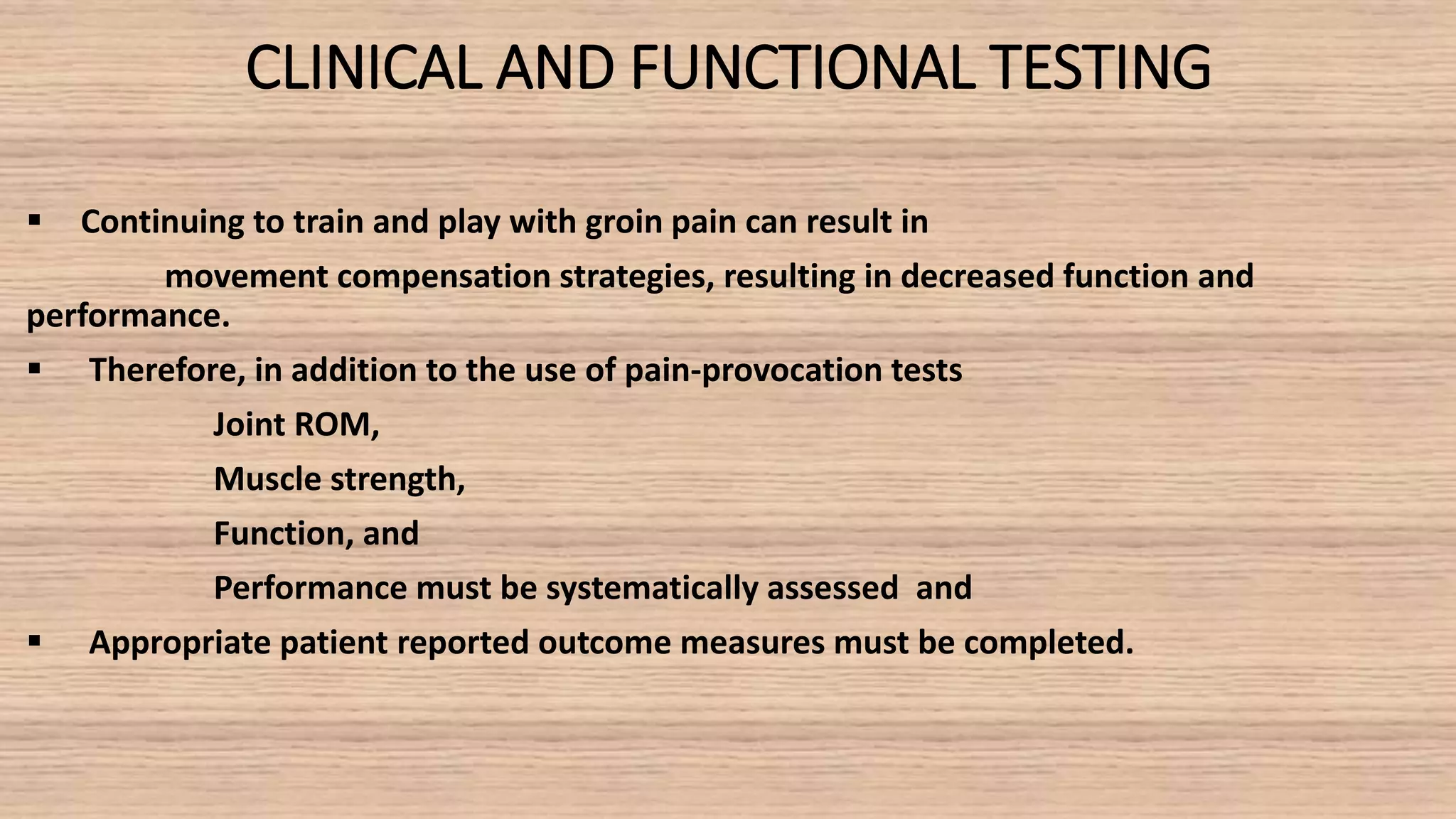 groin injuries in athletes | PPTX