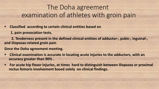 groin injuries in athletes | PPTX