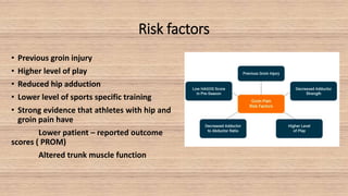 groin injuries in athletes | PPTX