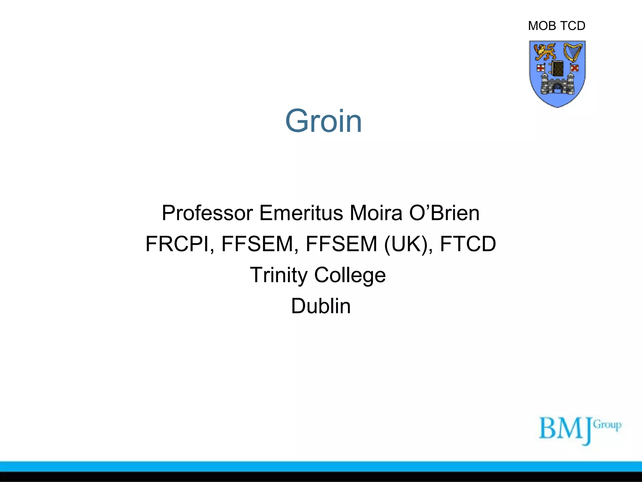 Anatomy of Groin | PPT