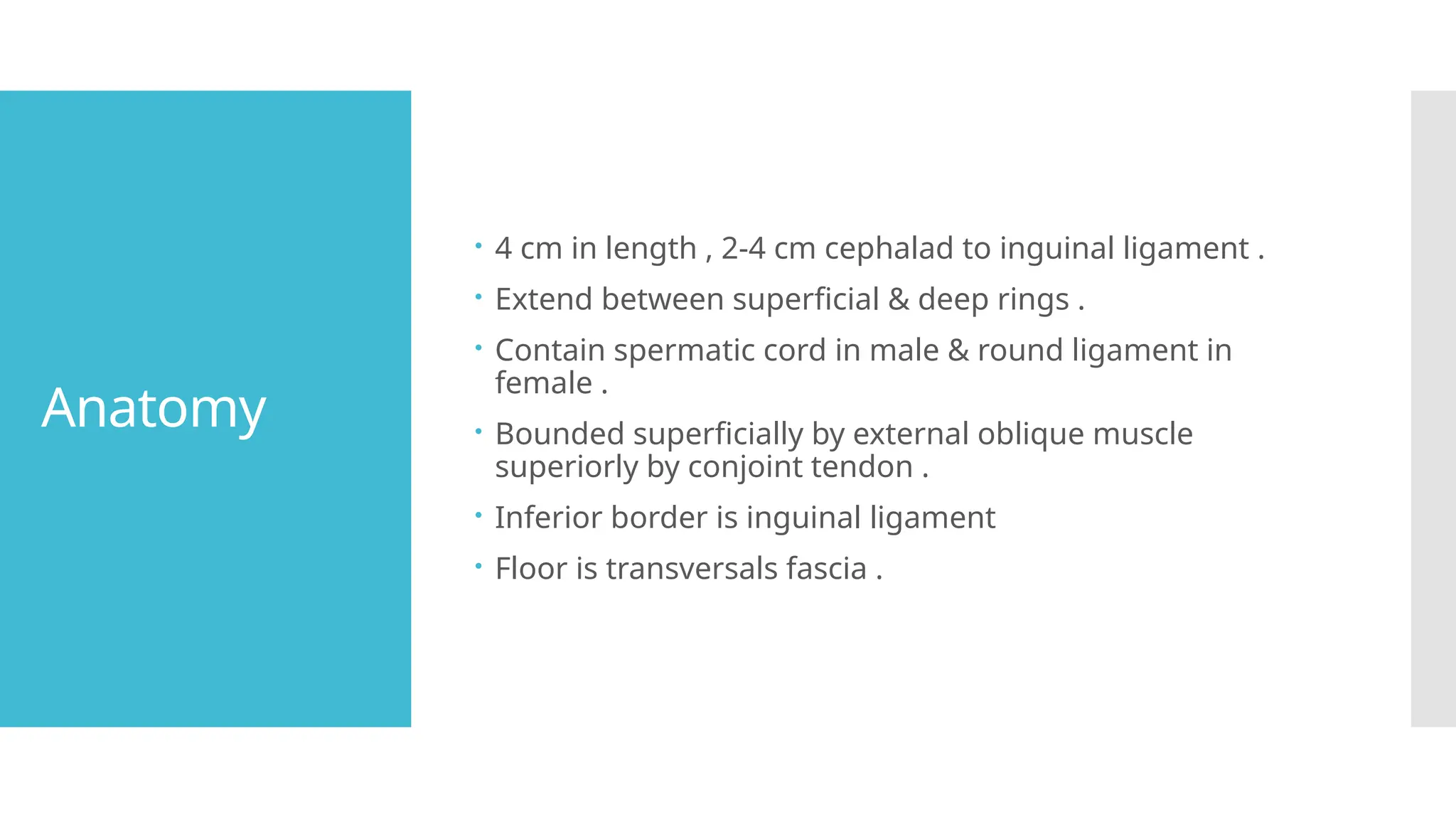 Groin Hernias types history and operations | PPT
