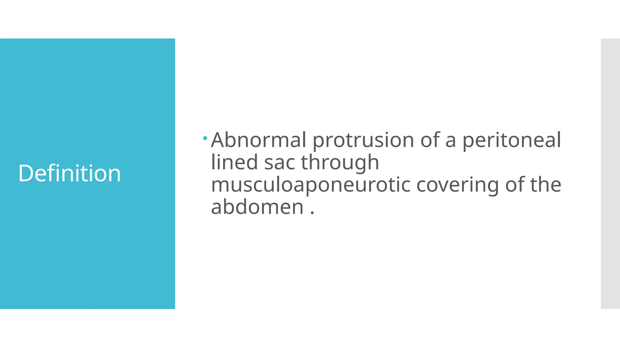 Groin Hernias types history and operations | PPT