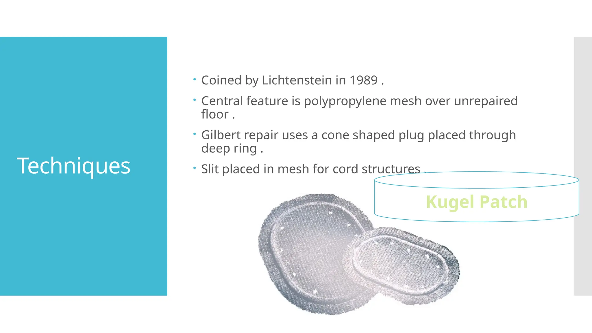 Groin Hernias types history and operations | PPT