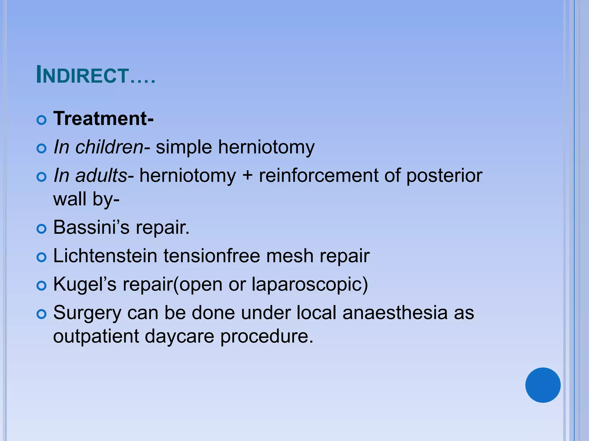 Groin hernias | PPTX