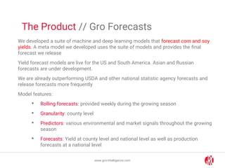 Using Data to Anticipate and Prevent Famines — Gro Intelligence | PPTX ...