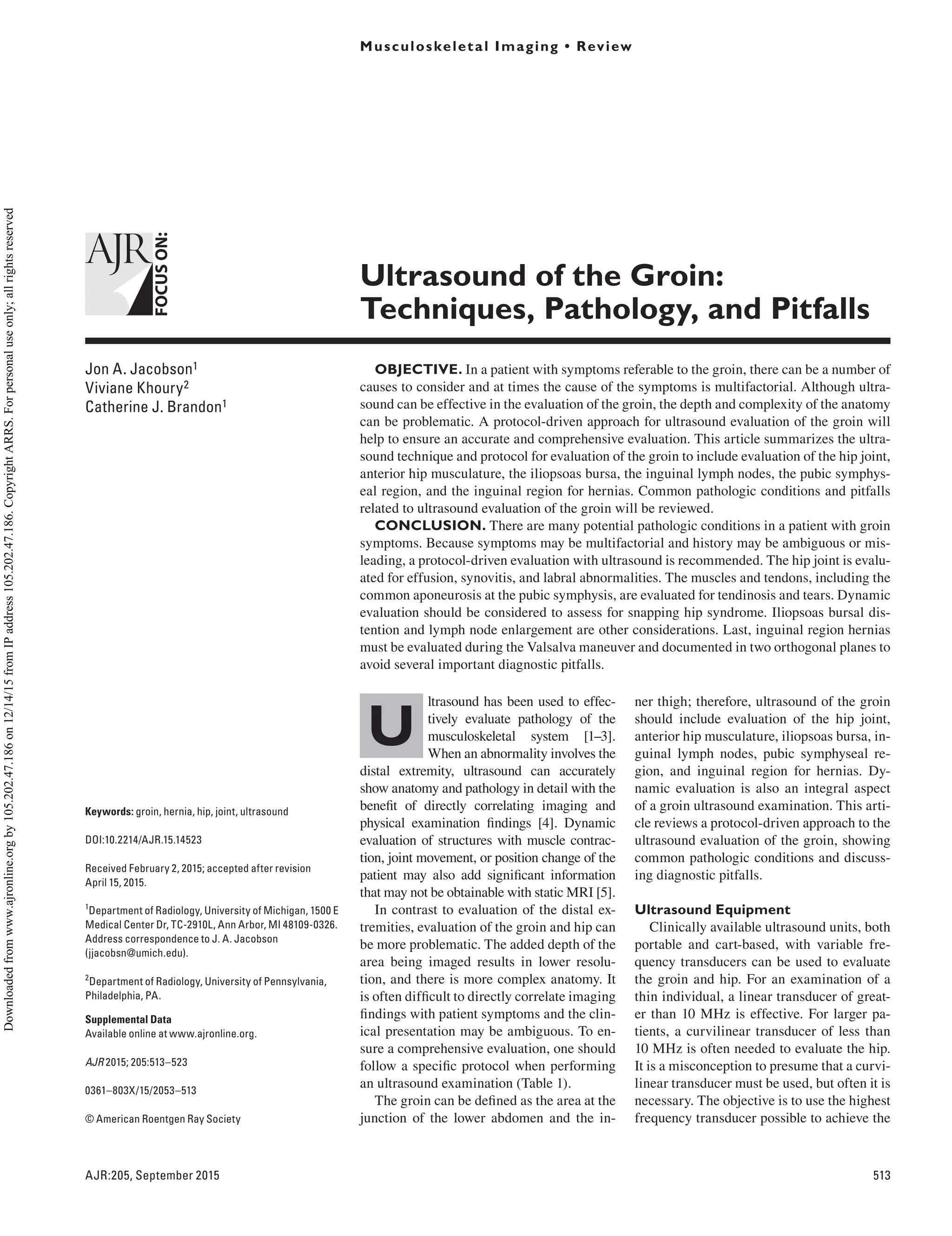 Groin us | PDF