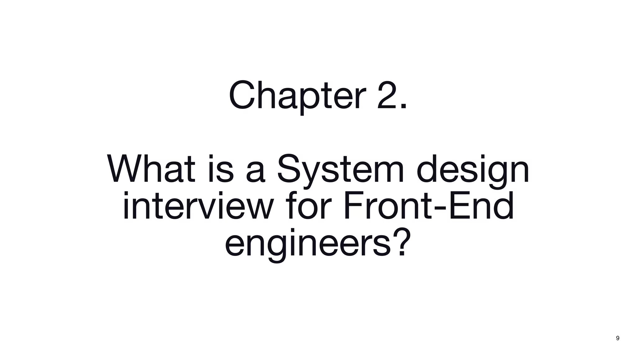 "Grokking System Design interview for Front-end engineer", Oleksii ...