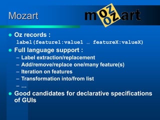 FlexClock, a Plastic Clock Written in Oz with the QTk toolkit | PPTX