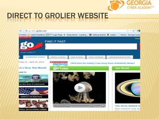 Grolier encyclopedia presentation | PPT